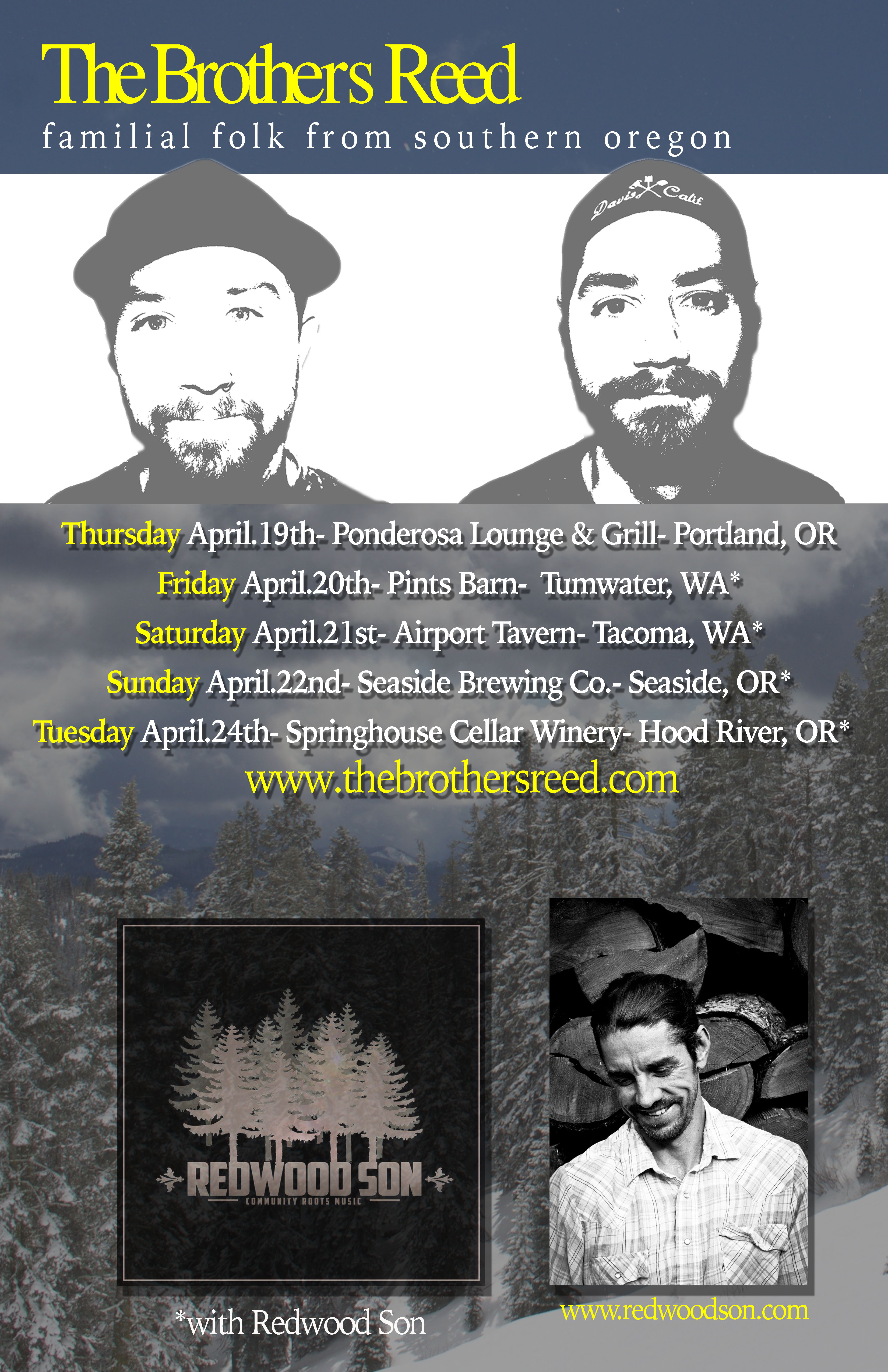 Portland/Washington/New Merch – the brothers reed